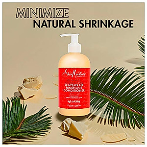 Sheamoisture Conditioner for Curly Hair Red Palm Oil and Cocoa Butter with Flaxseed Oil 13 oz