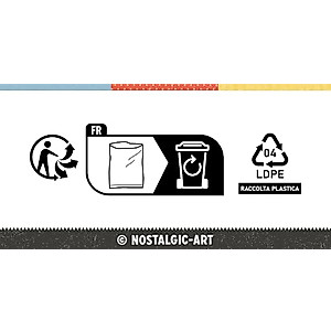 Nostalgic-Art Retro storage tin box flat, 84.5 oz, Pins & Needles Sewing Box – Gift idea for your home, metal can with lid, vintage design