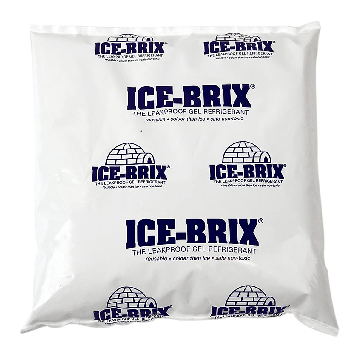 Polar Tech IB 16 Ice Brix Refrigerant Packs, Standard Leakproof, 16oz Capacity (Case of 18)