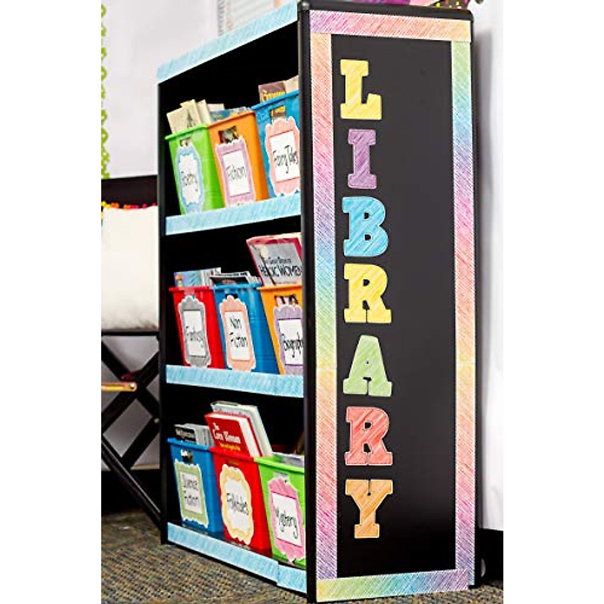 Teacher Created Resources Scribble Bold Block 3" Magnetic Letters, 77292