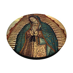 Our Lady of Guadalupe Marian Gift Vintage Mary Catholic PopSockets PopGrip: Swappable Grip for Phones & Tablets