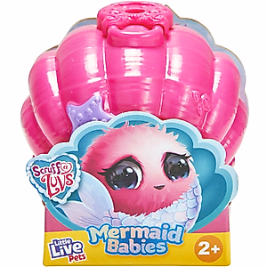 Collect Scruff-a-Luvs Mermaid Babies- Adorable Mermaid Babies are Waiting for You to Rescue Them! Lots to (One Sent at Random)