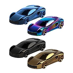 Bilious Flash Drive Sports Car Series Metal Waterproof USB 2.0 Thumb Drive Memory Stick Small Size USB Drive Gift (64GB, Colorful)