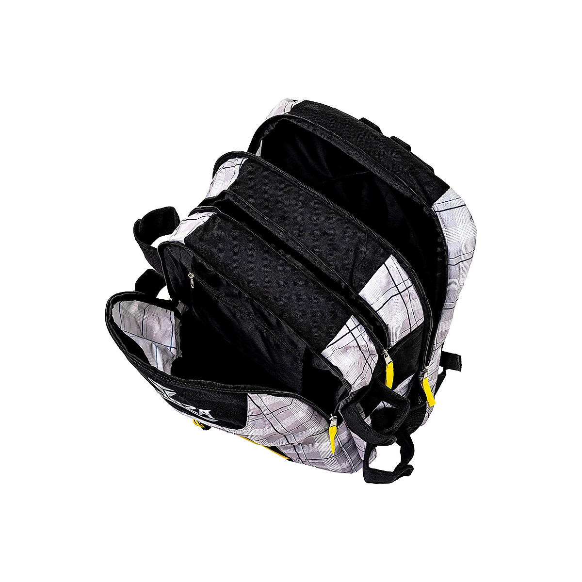 Thorza Lacrosse Backpack with Stick Holder and Multi Pocket Equipment Storage for Gloves, Cleats, Pads, and Goalie Gear - Large Capacity, Game, Travel and Practice Use