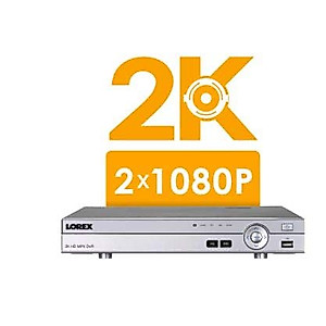 Lorex DV8081 2K HD MPX Security DVR, 8 Channel, 1TB Hard Drive, Works with Older BNC Analog Cameras, CVI, TVI, AHD (M. ) (Renewed)