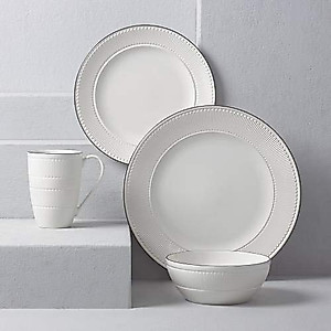 Kate Spade York Avenue Place, 4 Piece Set, White