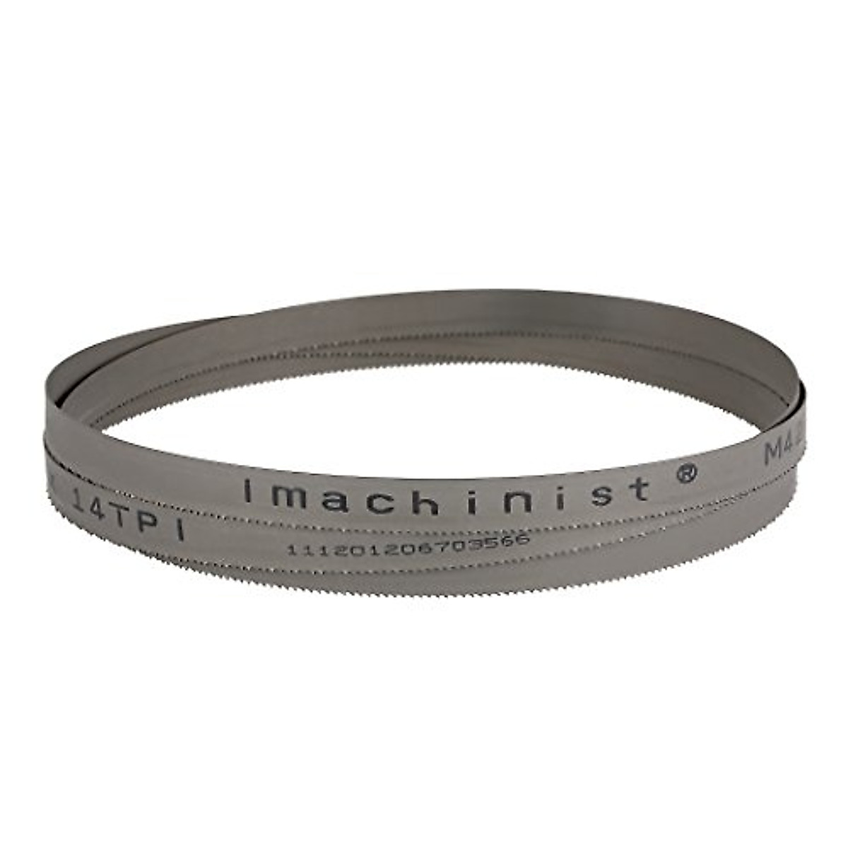 Imachinist S641212812 Bi-Metal Band Saw Blades 64-1/2" X 1/2" X 8/12tpi Variable Teeth for Cutting Metal