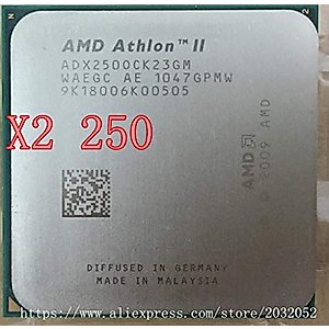 AMD Athlon II X2 250 Processor 3.0GHz/2MB L2 Cache/Socket AM3 Dual-Core CPU