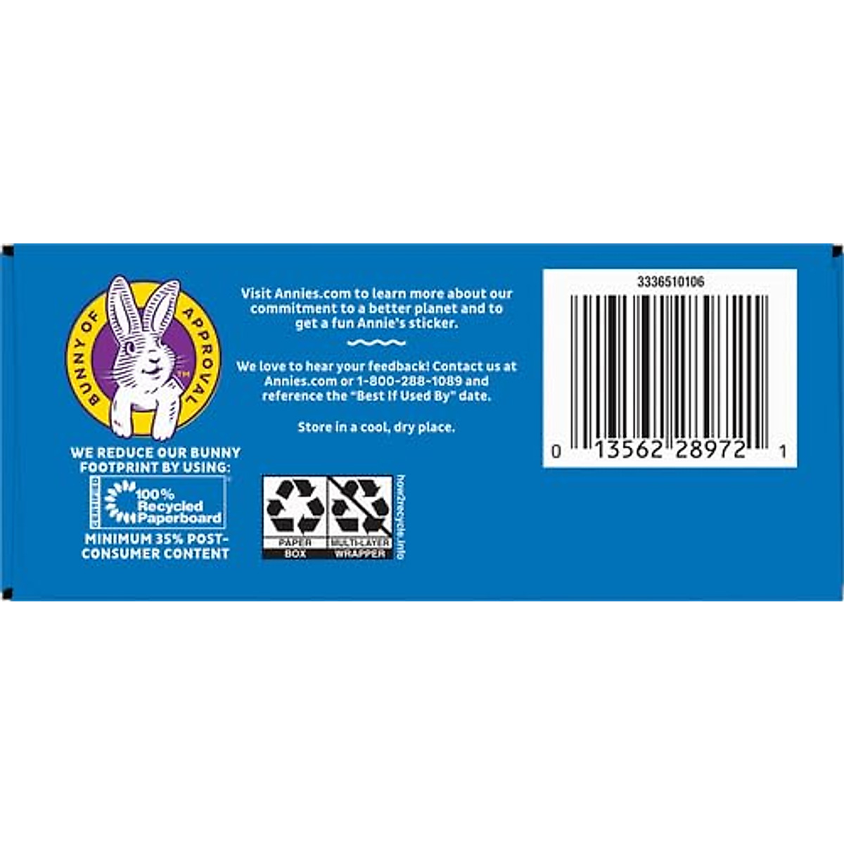 Annie's Organic Original Crispy Snack Bars, Gluten Free, 3.9 oz, 5 ct.