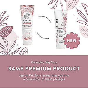 The Honest Company Hydrating Face + Body Lotion | Fast Absorbing, Naturally Derived, Hypoallergenic | Sweet Almond Nourish, 8.5 fl oz