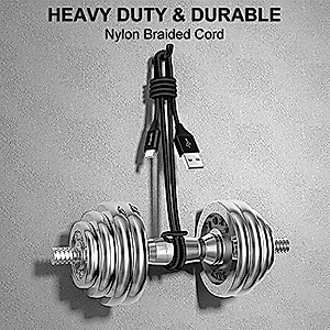 etguuds Long USB C Cable 15ft, USB 2.0 to USB Type C Cable Fast Charging Nylon Braided Charger Cord Compatible with Samsung Galaxy Note, LG, Moto, Google, Sony, Switch, Camera and Other USB-C Device