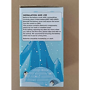 YH YUHUNG Talking Bunny Plush Toy, Electronic Plush Toys Talking Rabbit Repeats What You Say, Easter Basket Stuffers for Toddler