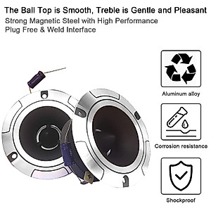 huananhe 4-inch Tweeters for Car Audio600 watt high Compressed Titanium Bullet Super Tweeter Unit Factory Direct Wholesale Price