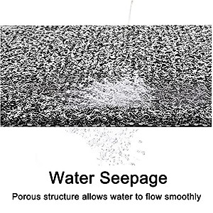 Leotruny PVC Non Slip Square Shower Mat 21 x 21 Inches Shower Floor Mat for Bathroom Textured Surface (C04-Mix Color, 21''X21'')