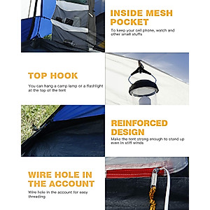 KingCamp Melfi Plus SUV Car Tent 3 Seasons 4-6 Person Multifunctional, Suitable Camping Traveling Family Outdoor Activities