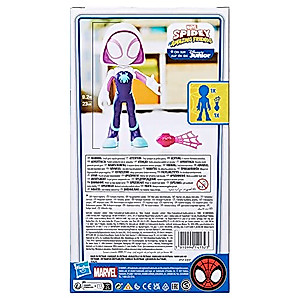 Hasbro Marvel Spidey and His Amazing Friends Supersized Ghost-Spider Action Figure, Preschool Super Hero Toy, Kids Ages 3 and Up