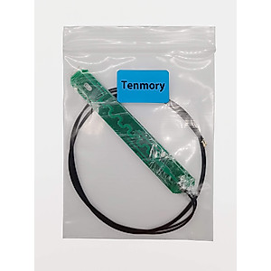 2 x 8dBi 2.4GHz 5.8GHz Dual Band WiFi Antenna IPEX MHF4 Internal Antennas with 50cm Cable for M.2 7265 8265 9260 9560 AX200 Card