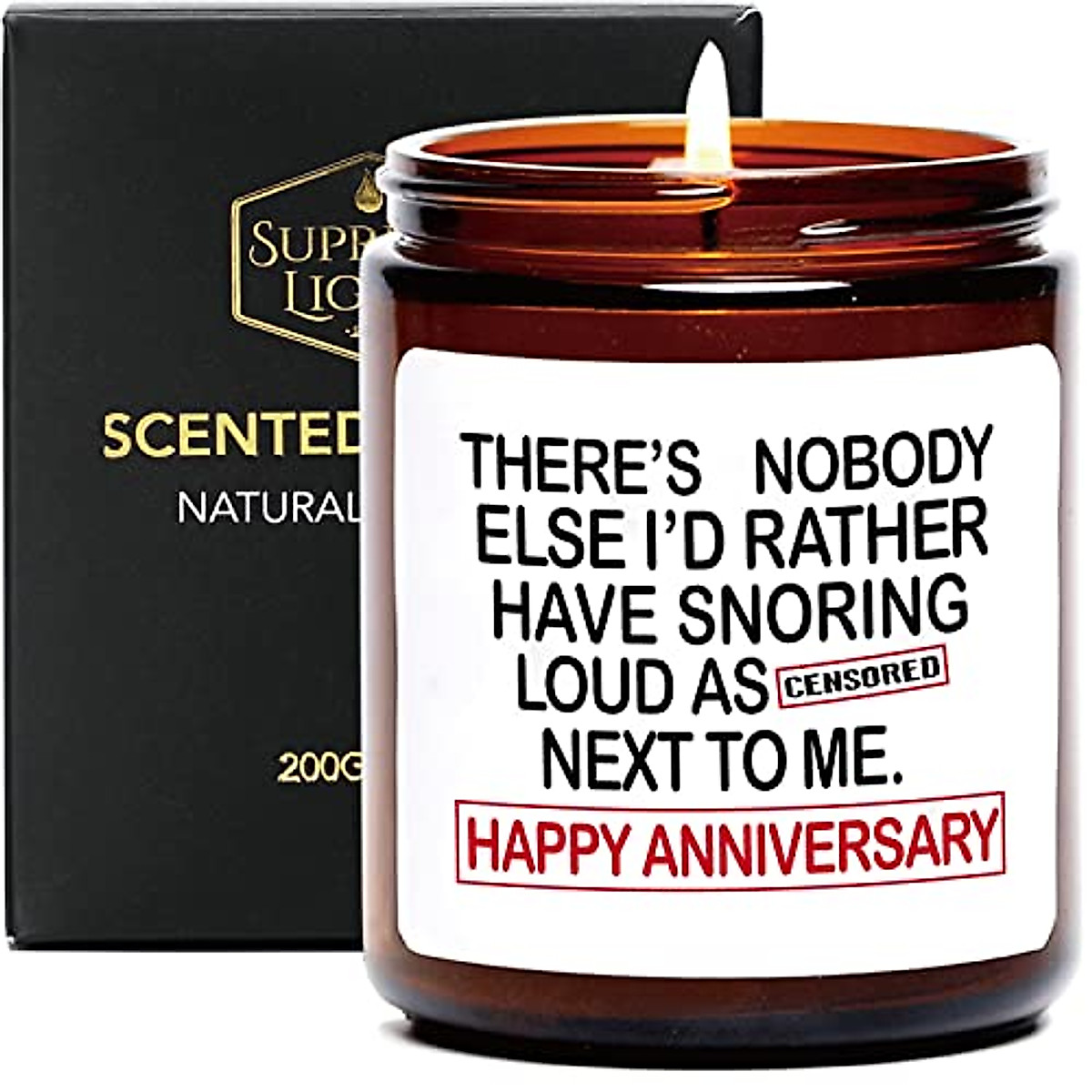 Gifts for Him, Anniversary Romantic Gifts for Him Boyfriend Husband, Funny Birthday Valentine's Day Gifts for Men Dad, Fireside Scented Candles