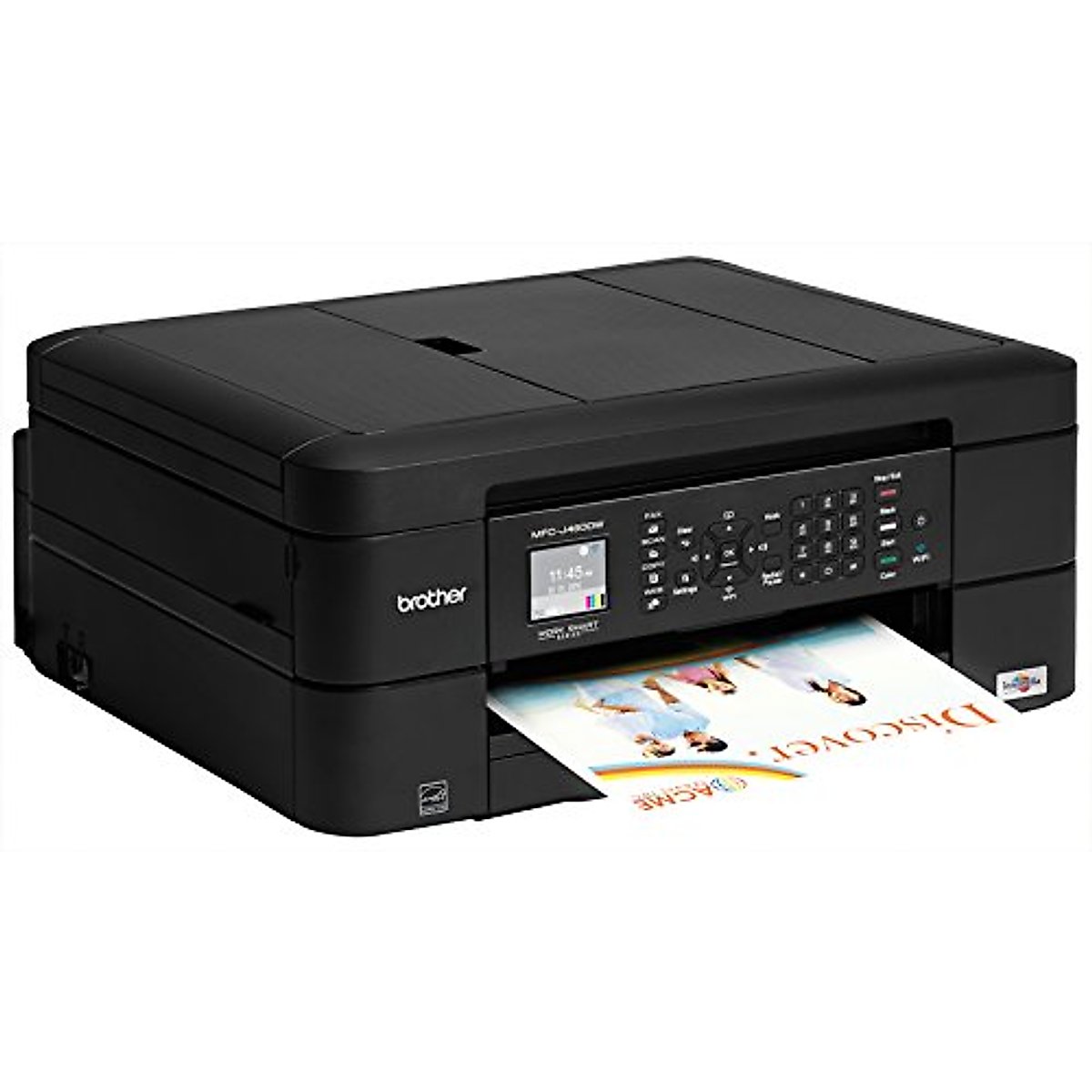 Brother MFC-J460DW, All-in-One Color Inkjet Printer, Compact & Easy to Connect, Wireless, Automatic Duplex Printing, Amazon Dash Replenishment Ready
