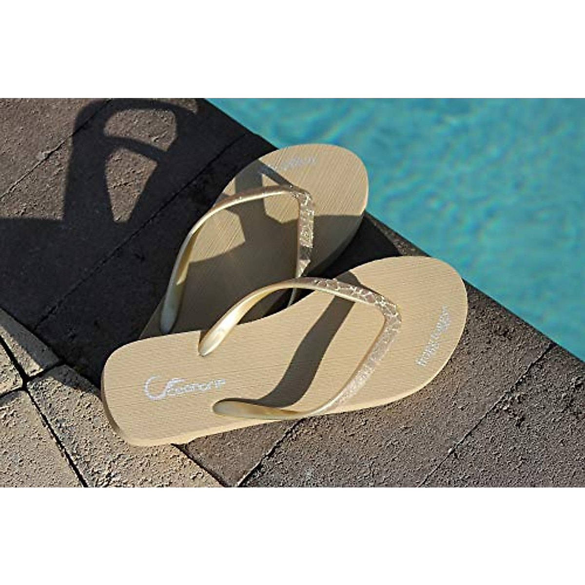 FROGG TOGGS Women's OceanGrip Glitter Sandal