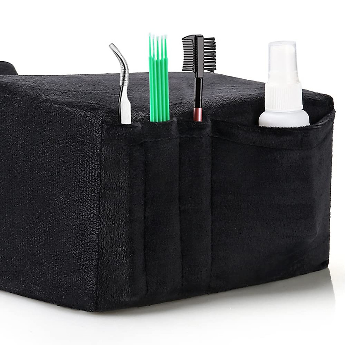 Jumiz Lash Pillow for Eyelash Extension Curve Improve Sleeping Pillow，Eyelash Extension Memory Foam Neck Pillow