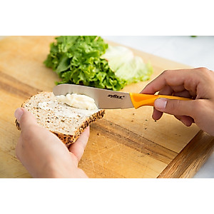 ZYLISS Sandwich Knife and Condiment Spreader, Orange