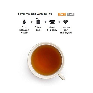 Good Earth Teas Organic Sweet and Spicy Caffeine Free Herbal ,18 Count (Pack of 4)