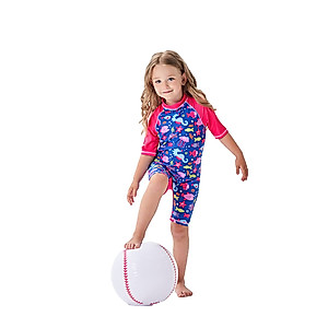 Baby Boys One Piece Swimwear Toddler Zipper Bathing Suit Kids Swimsuit Shark Rash Guards Surfing Suit with Hat UPF 50+ (12-18Months)