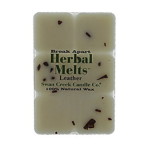 Swan Creek Candle Co Herbal Melts -"Leather"