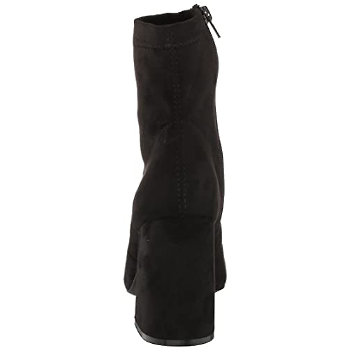 Madden Girl Women's Swift Fashion Boot, Black Fabric, 6