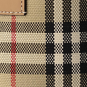 Burberry 8070461 Shoulder Bag, Mini London, Tote Bag, Mini Tote, 2-Way Handbag, ARCHIVE BEIGE