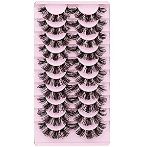 Lash Clusters D Curl Individual Cluster Lashes 100 pcs Fluffy Wispy Mink Lashes Extensions False Eyelashes DIY Lash Pack by EYDEVRO