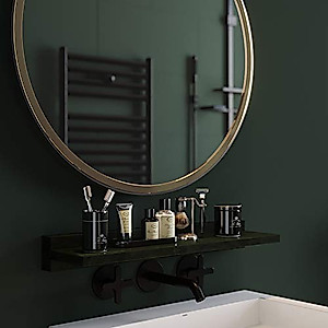 babaka Floating Shelves 1 PCS, Rustic Natural Wood Display Wall Shelf for Organize Bedroom, Living Room, Farmhouse, Kitchen, Bathroom. Traditional Wooden Simple Storage Home Decor Wall Mounted