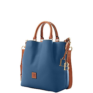 Dooney & Bourke Handbag, Pebble Grain Small Barlow Satchel - Jeans