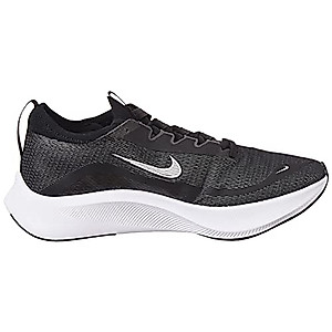 Nike Women's Zoom Fly 4 Running Shoe, Black/White-off Noir, 8