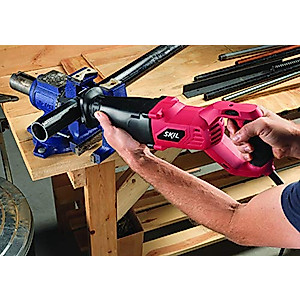 SKIL 9216-01 9 Amp Reciprocating Saw,Red