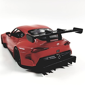 KiNSMART Toyota GR Supra Concept Racing Edition 1/36 Scale Diecast Race Car (RED)
