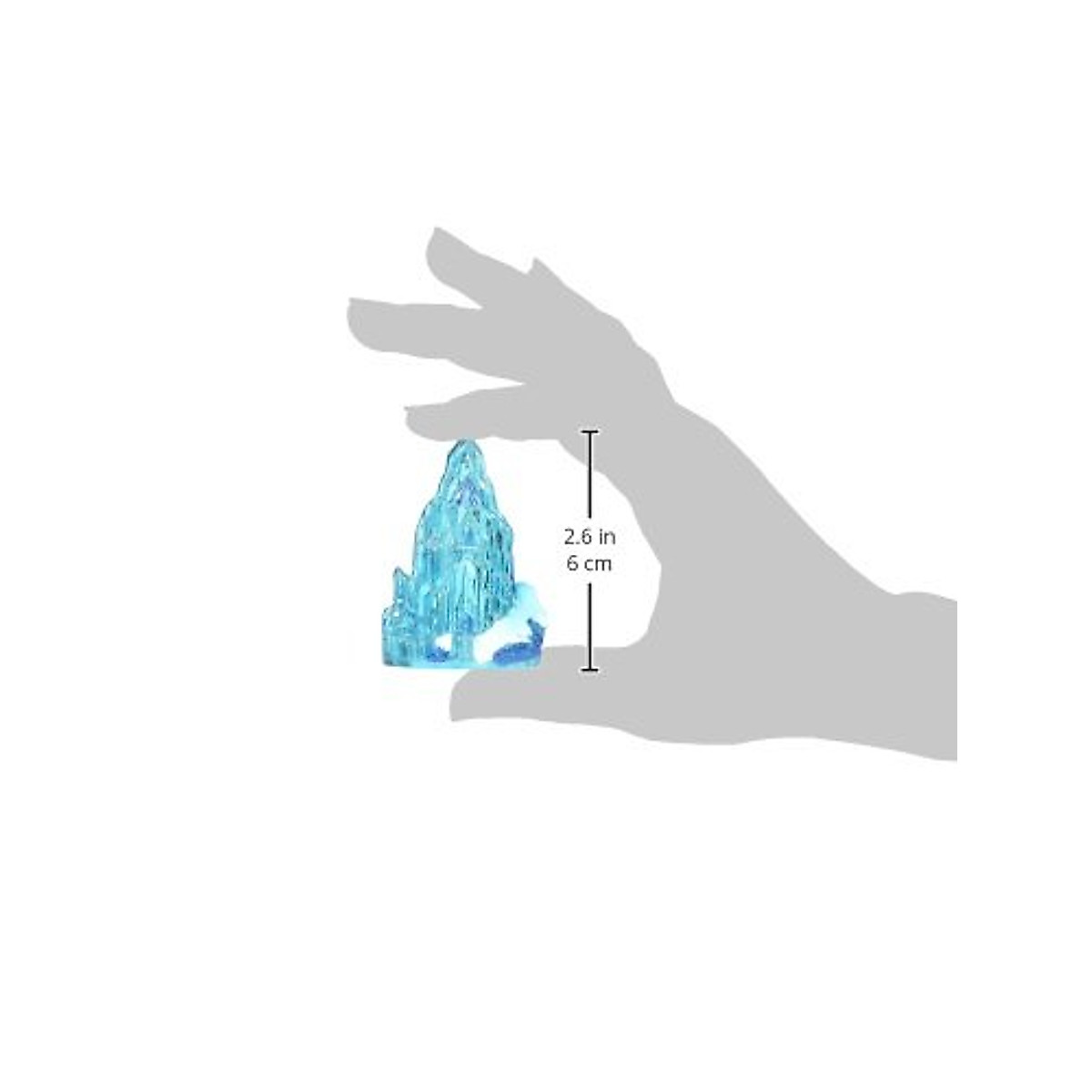 Disney Frozen Ice Castle Resin Ornament Blue 2.5 in Mini - PDS-030172090103