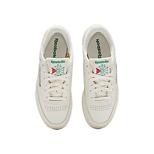 Reebok womens CLUB C 85 VINTAGE,CHALK/ALABAS/GLEGRN,7