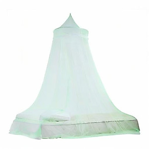 Bed Mosquito Net, Dome Elegant Lace Ceiling Princess Bed Mosquito Netting Girls Room Bedding Hanging Mosquito Net
