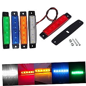 BESPORTBLE Propane Burner 2 Pcs 6 LED Brake Lights LED Trailer Lights Truck Tail Lights Taillight LED Green Side Lights LED Tail Lights LED Rear Light Elephant Ashtray