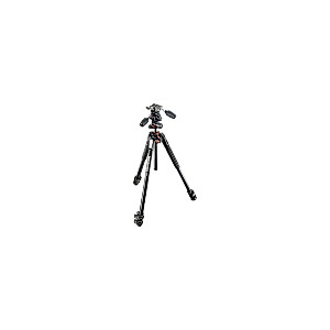 Manfrotto 190XPRO 3-Section Aluminum Tripod with XPRO 3-Way Pan/Tilt Head