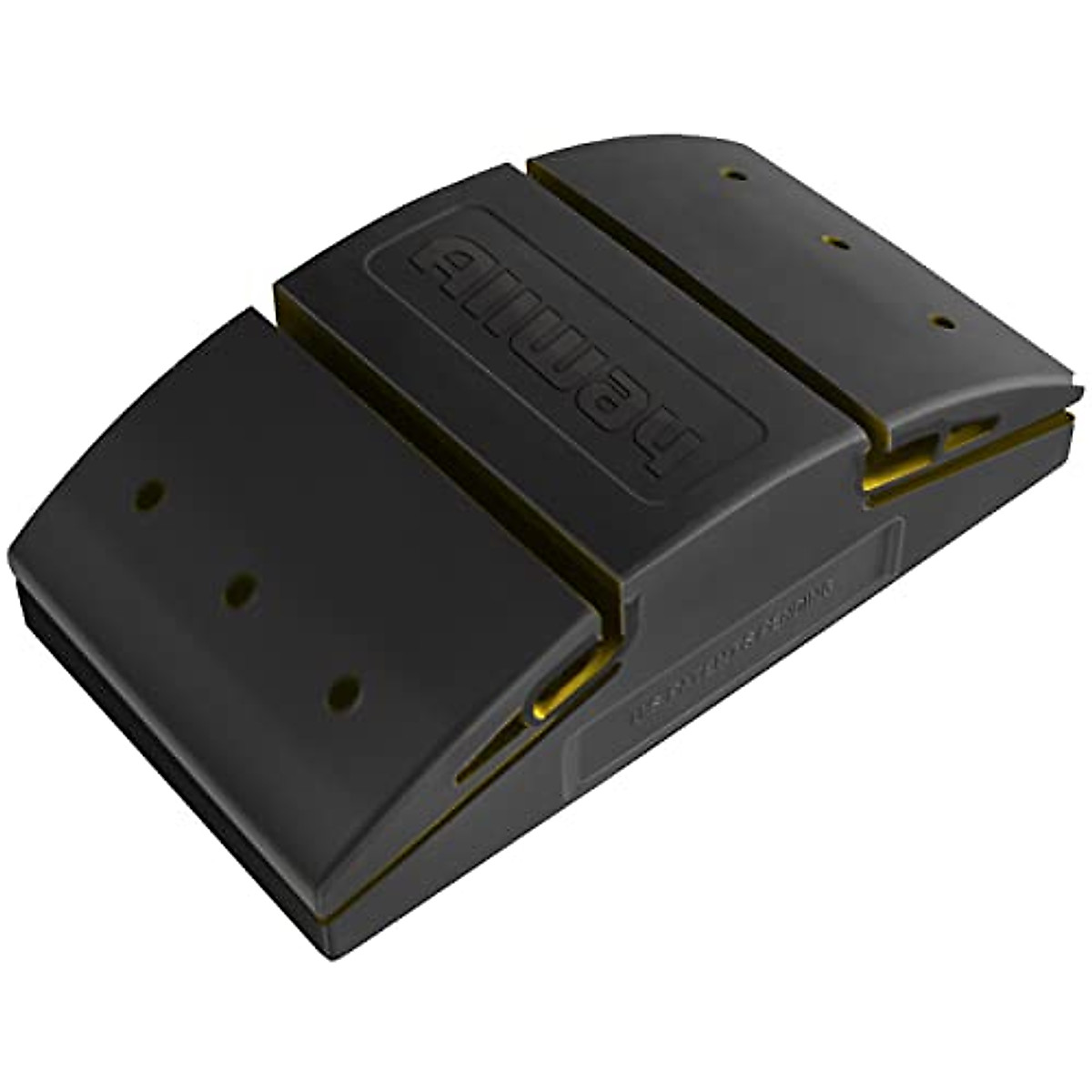 ALLWAY RB1 Rubber Sanding Block, Black