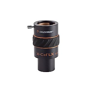 Celestron 93428 X-Cel LX 1.25-Inch 3x Barlow Lens (Black)