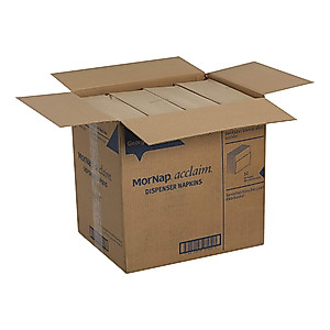 Dixie Full-Fold 1-Ply Dispenser Napkin, GP PRO by GEORGIA-PACIFIC White, 37603 (900 Napkins Per Pack, 12 Packs Per Case)