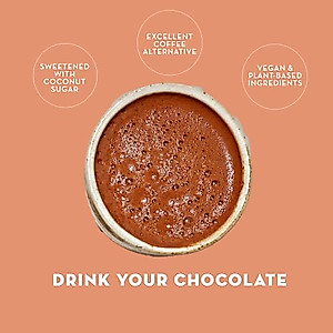 70% Spicy Dark Drinking Chocolate - Certified Organic Hot Cacao / Fair Trade Cocoa - by CACOCO (7.05 ounces) …