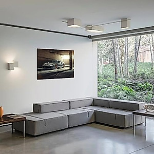 Car Poster Ferrari F40 Supercar Posters Racing Car Canvas Wall Art For Boy's Bedroom SuperCar Wall Decor Frame-style 30x20inch(75x50cm)