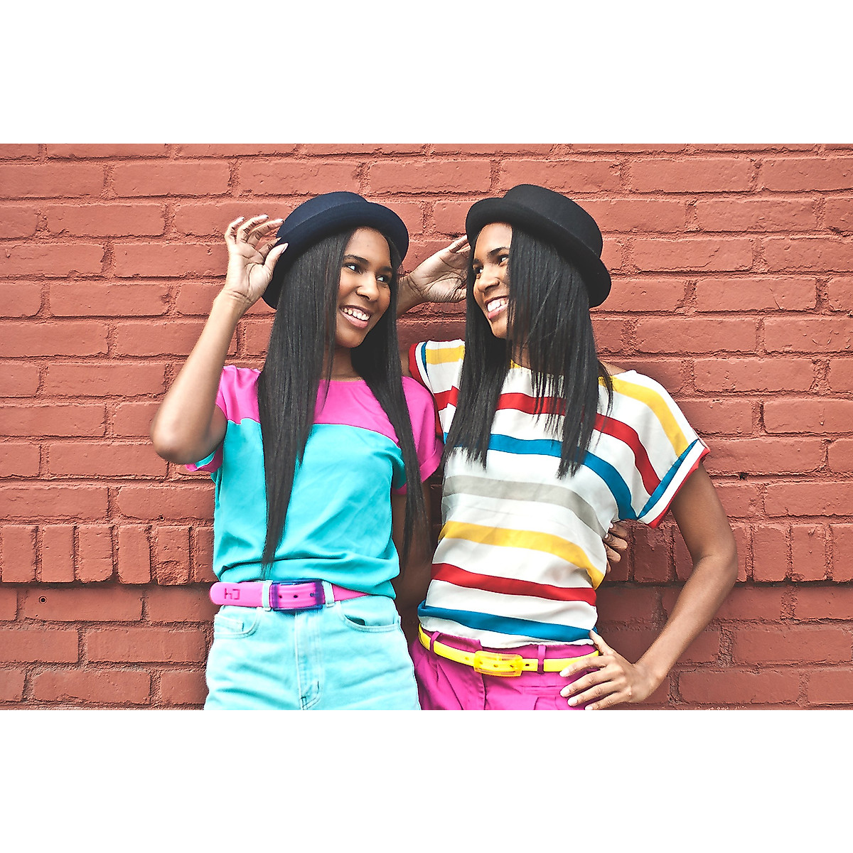 C4 Classic Premium Belt – Heavy Duty, Metal Free, TSA Friendly, Work Belt – Adjustable to 44 Inch - Black Strap with Black Buckle