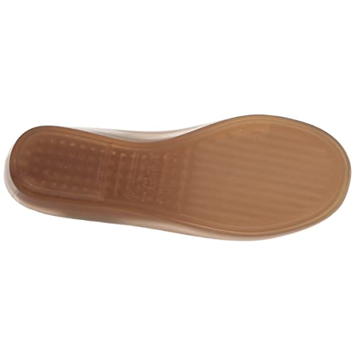 Mini Melissa Girls Flat Sandals, Beige, 4 Big Kid