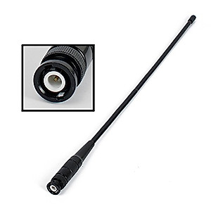 VHF/UHF 2M/70CM Antenna HYS-771N BNC Handheld Radio Antenna for ICOM Radio V8 V80 V80E V82 V85 F3S HT-66
